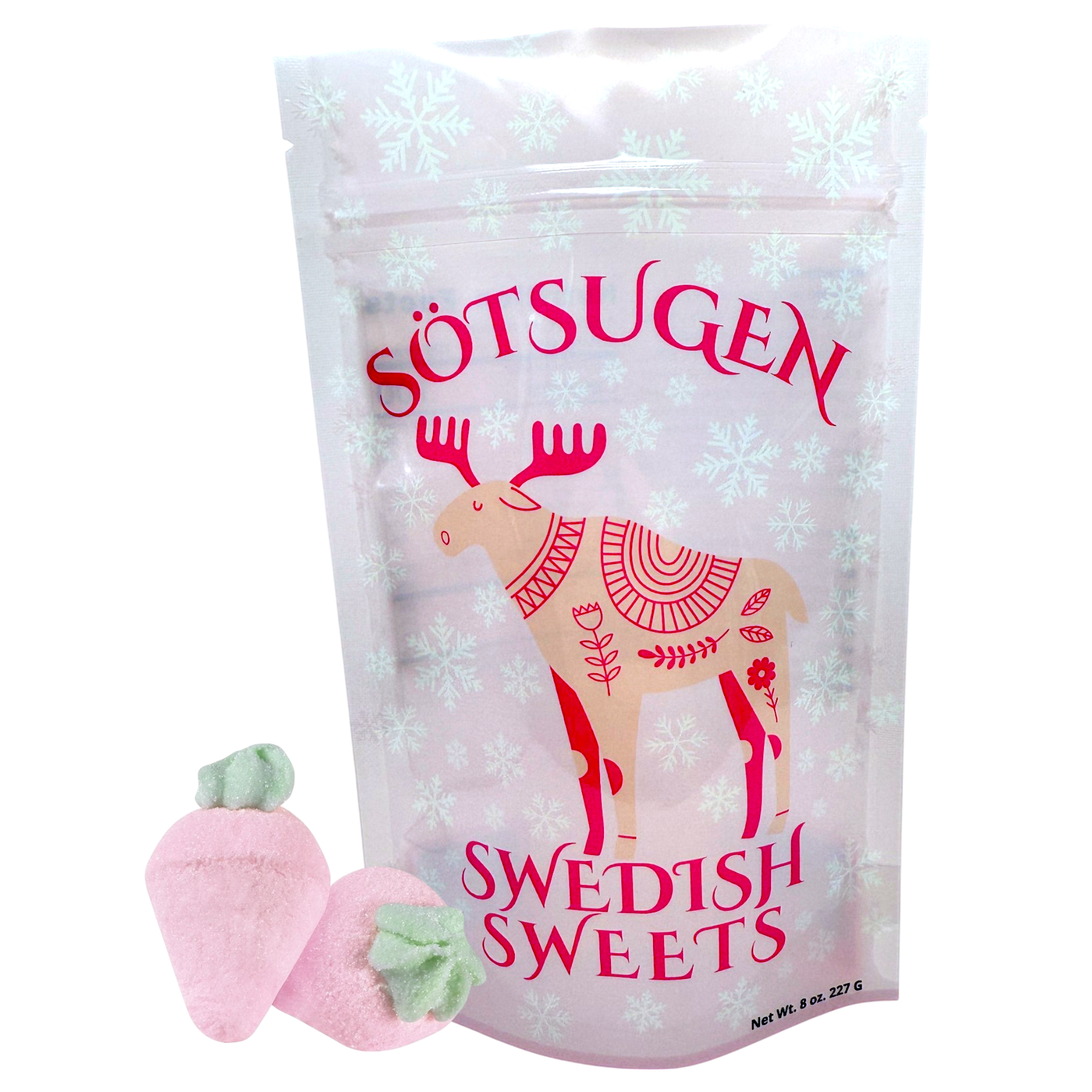 Swedish Candy - Strawberry Marshmallows – Swedish Sweets